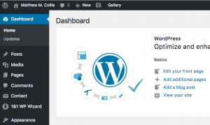 wordpress-dashboard – Matthew M. Collie